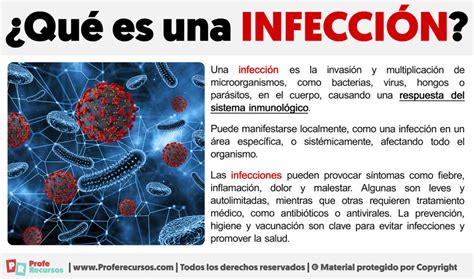 Qué Es Una Infección Ejemplos De Infecciones