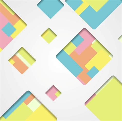 Premium Vector Abstract Squares Background