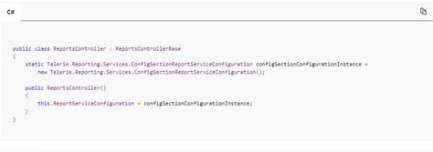 telerik reporing integration 7269 support abp io