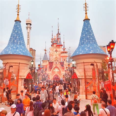 롯데월드 좀비아일랜드 완전 리얼해요 네이버 블로그