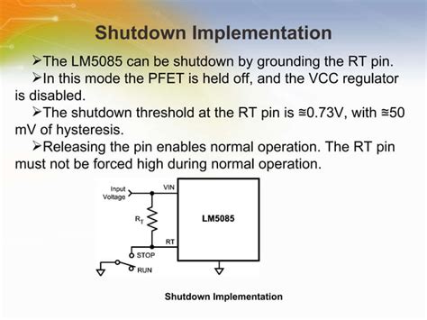 75v Constant On Time Pfet Buck Switching Controller Ppt Internet Of Things Internet