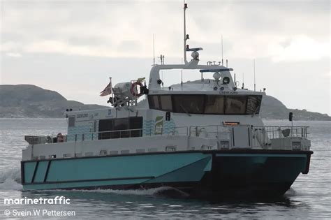 Ship Helgoey Express High Speed Craft Registered In Norway Vessel