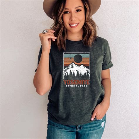 Yosemite Park Shirt Yosemite National Park Shirt Yosemite Etsy