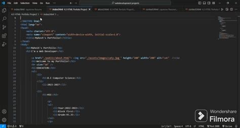 My First Html Portfolio Is Here Maheshkumar Kalivarathan Posted On