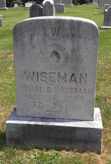 Bruce Barnett Wiseman 1874 1919 Find A Grave Memorial