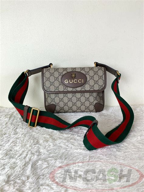 Gucci Gg Supreme Neo Vintage Small Messenger N Cash