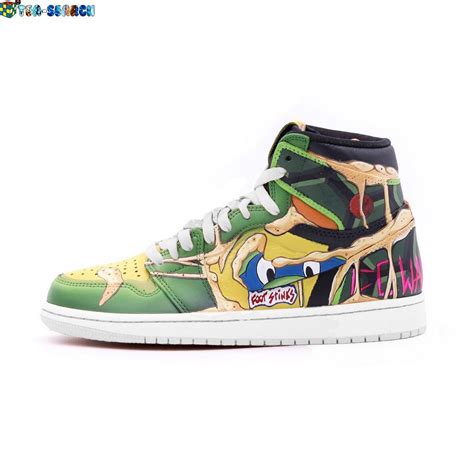 Tmnt Leonardo Nike Aj 1 Sneakers Hearthtops Store