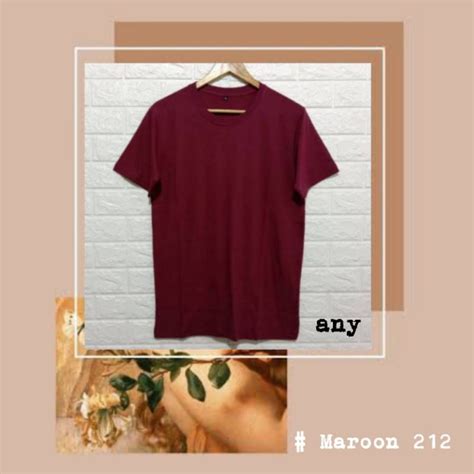 Jual Kaos Polos Cotton Combed ONECK Unisex Tangan Pendek Baju Pria Shopee Indonesia