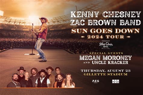 Kenny Chesney Tour 2025 Ticketmaster Seattle Joan K Pace