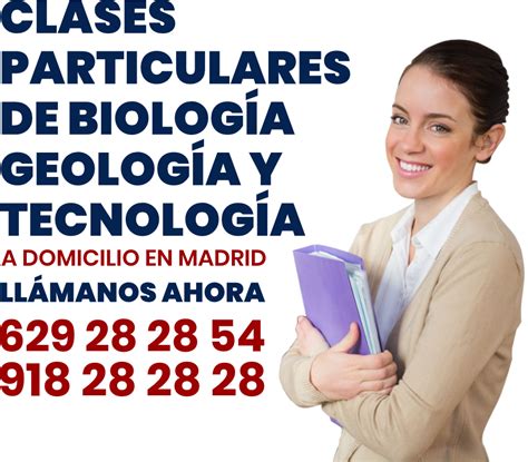 Clases Y Profesores Particulares De Biología Geología Y Tecnología