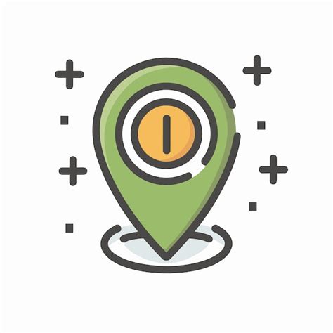 Premium Vector Location Data Icon Simple Location Data Colored Flat Icon On Isolated White