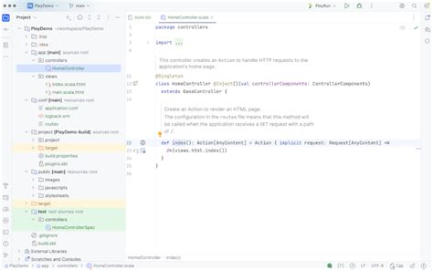 Play Framework Intellij Idea 文档