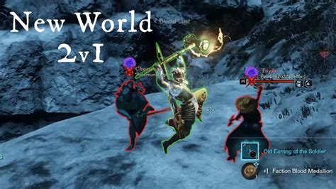New World Insane 2v1 Pvp Glitching Youtube