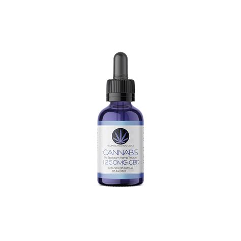 Gourmet Cbd Tincture Full Spectrum 1250mg 05oz