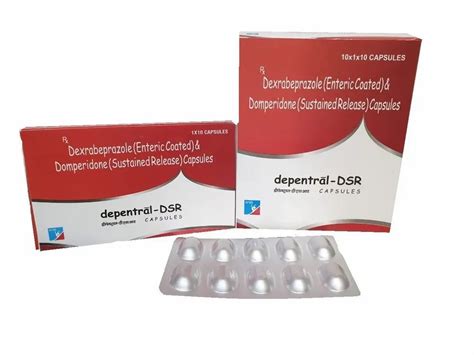 Arlak Dexrabeprazole Sodium 10 Mg Domperidone 30 Mg Depentral Dsr