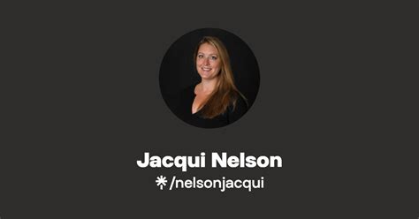 Jacqui Nelson Instagram Linktree