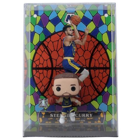 Funko POP Trading Cards NBA Golden State Warriors Stephen Curry Mosaic Blue