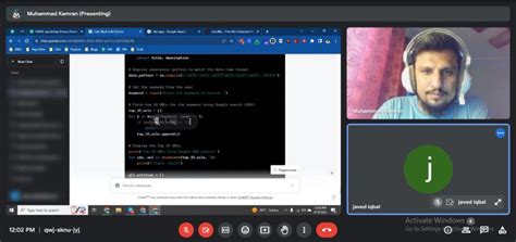 javed iqbal on linkedin seo python chatgpt 📈 🐍 🤖 just ended the…