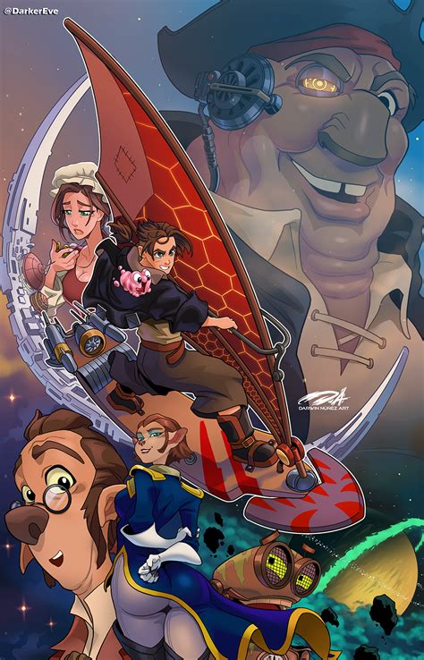 Treasure Planet By Darkereve On Newgrounds