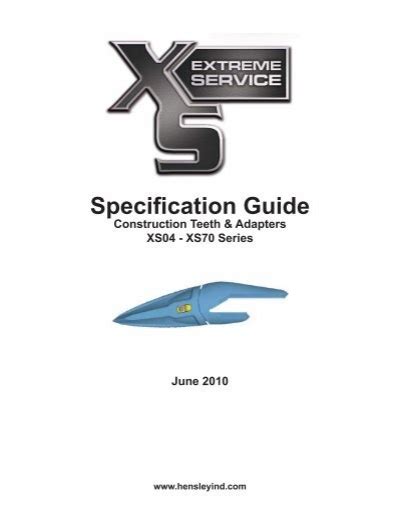Specifications Hensley Industries Inc
