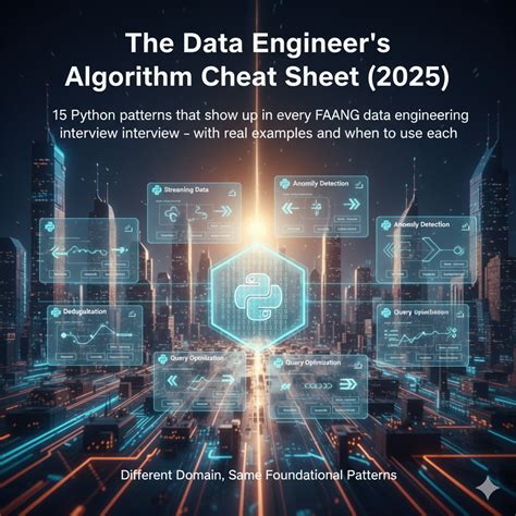 The Data Engineers Leetcode Algorithm Cheat Sheet 2025 By Amįń Oct 2025 Medium