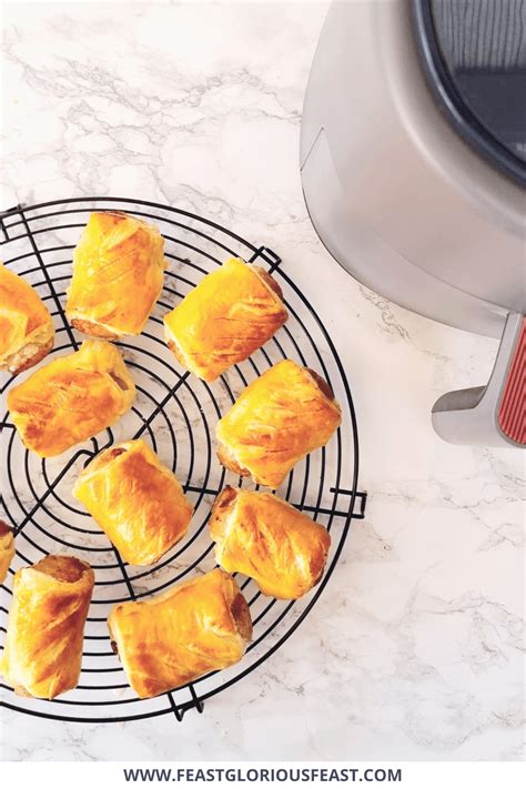 Air Fryer Sausage Rolls Recipe And Tips Feast Glorious Feast