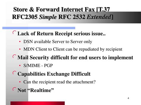 Ppt Ipp The Internet Print Protocol As A Facsimile Transmission