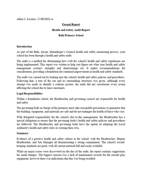 Formal Report Pdf Read Only Memory Safety