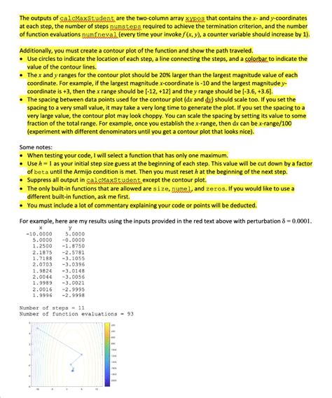 2d Unconstrained Optimization Gradient Ascent