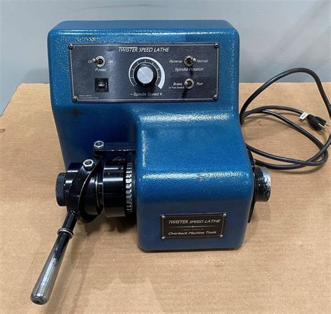 Used Twister Speed Lathe Overbeck TL B For Sale