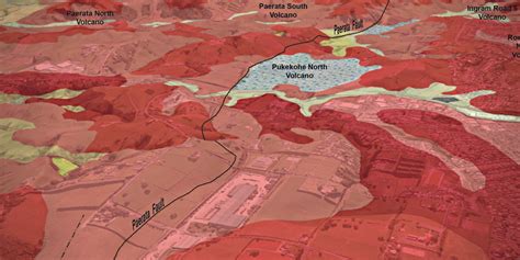 New Geological Map Unveils Details On Faults Landslides And Extinct