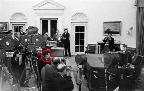 October 22 1962in The Oval Office For The Cuban Missile Crisis