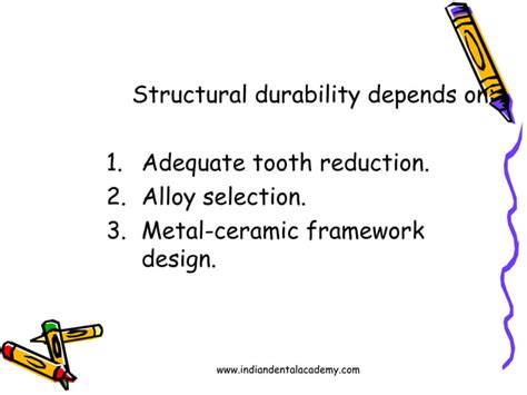 Structural Durability Prosthodontic Courses Prosthodontic Courses