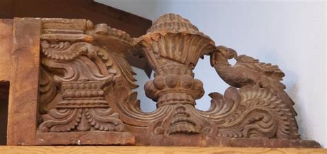 What Is This Heavy Hand Carved Piece Of Wood With Intricate Design R