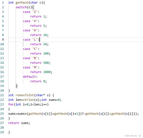 罗马数字转整数(leetcode) Csdn博客 罗马数字转整数(leetcode) Csdn博客