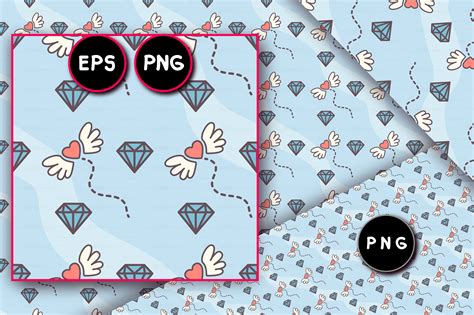 Vector Cute Seamless Pattern Graphic Patterns ~ Creative Market