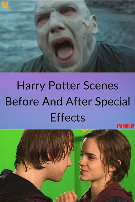 Harry Potter Scenes Before And After Special Effects Artofit