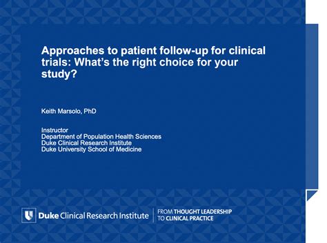 Rethinking Clinical Trials