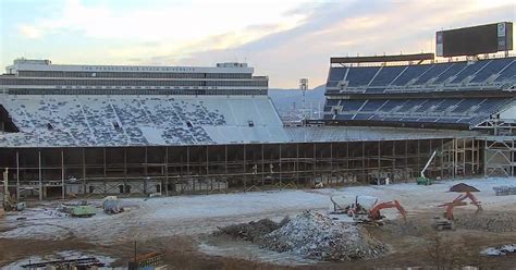 Beaver Stadium Renovation Update New Photos Show Construction Progress