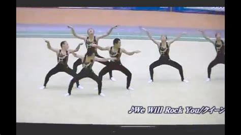 ユニークで楽しい男子新体操（鹿実）mens Rhythmic Gymnastics Youtube