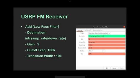 Tutorial For Gnu Radio And Usrpchapter12 Youtube