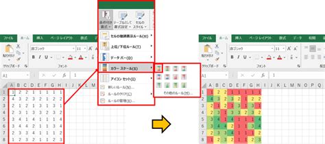 【だれでも簡単excelアート！】グラデーション・アートの世界～後編～ 数学・統計教室の和から株式会社