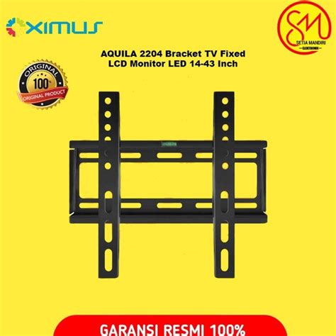 Jual OXIMUS AQUILA 2204 Bracket TV Fixed Untuk LCD Monitor LED 14 40 Inch Q Produk Premium
