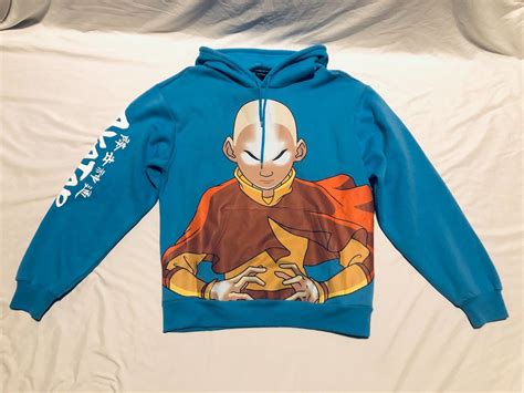 Avatar The Last Airbender Blue Sweatshirt Hoodie Dumb Gem