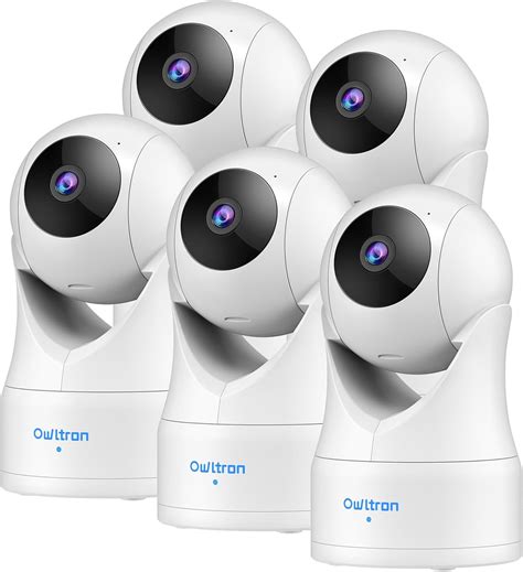 Owltron 5 Pack Indoor Security Camera With Soundcrying Detection Electronics