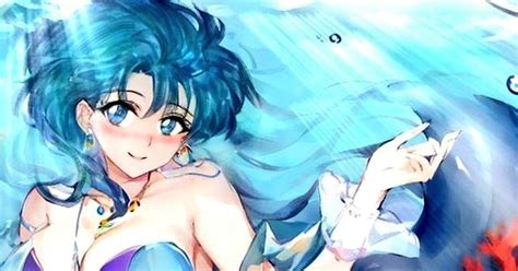 美少女戦士セーラームーン 水野亜美・人魚ver＋人魚姫 藤原忍。のイラスト Pixiv
