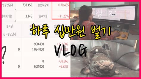 주식 브이로그 개미가 거미되기 하루 십만원 벌기 목표인 주린이 Youtube