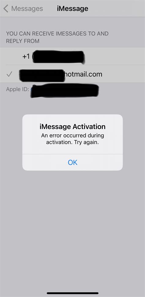 Imessage Not Activating Apple Community