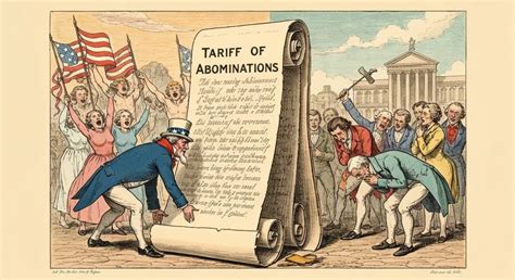 The Tariff Of Abominations How Tariffs Divided America