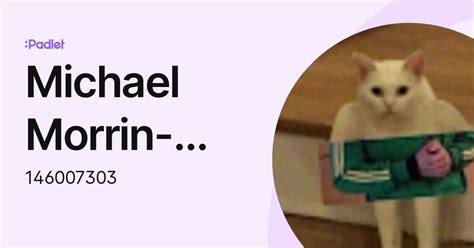 Michael Morrin 146007303 146007303 Profile Padlet